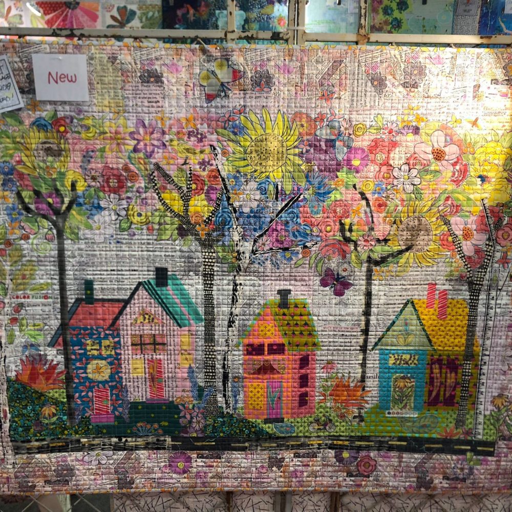 Laura Heine Emerson Puppy Collage Quilt Pattern - Petting Fabric