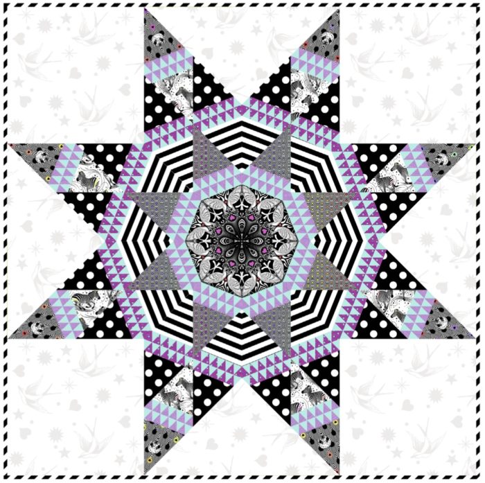 Radiant Quilt Kit Pattern - Petting Fabric