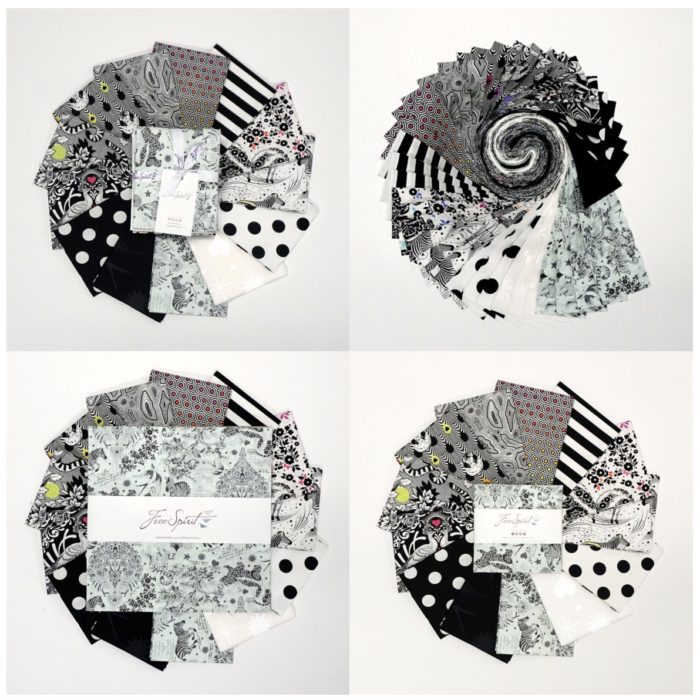 Tula Pink Linework Collector Pack (4-Piece) - Petting Fabric