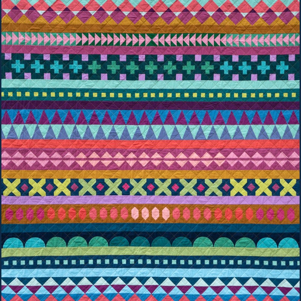 Traverse Quilt - Petting Fabric