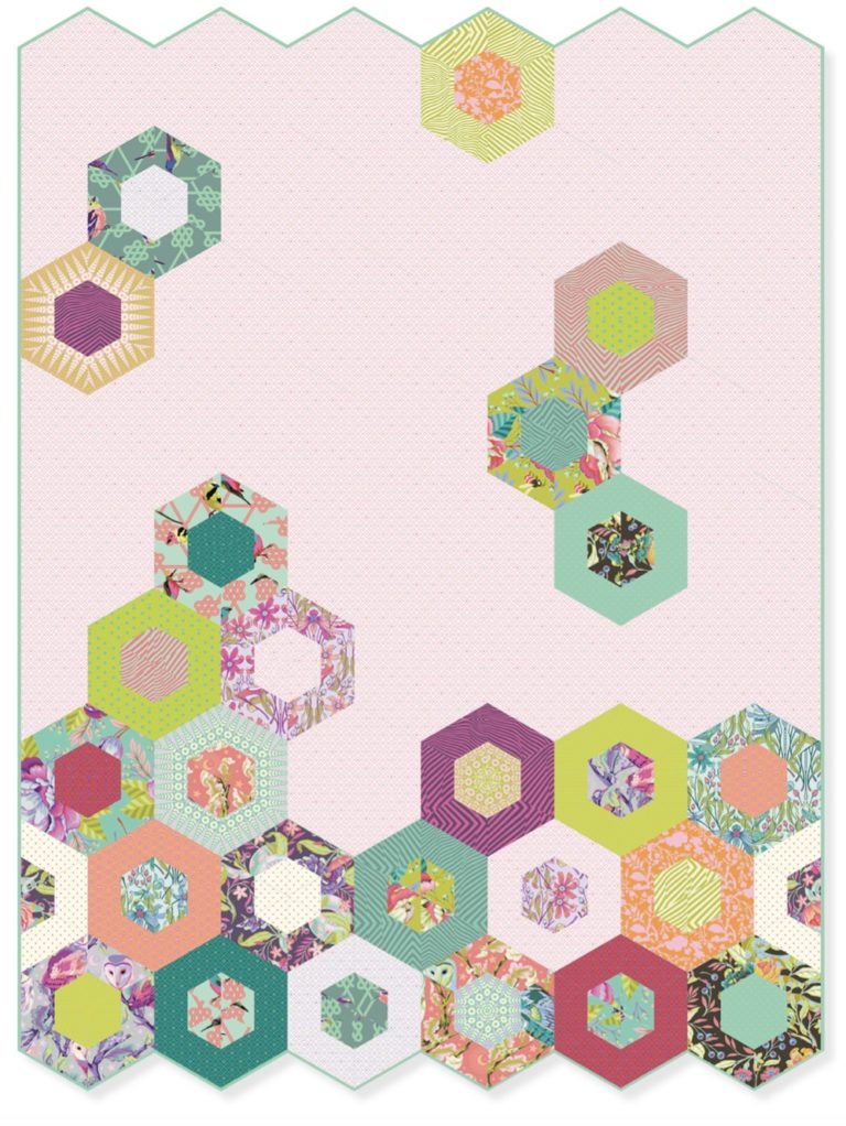 Science Fair Quilt Kit - MoonGarden By Tula Pink - Petting Fabric