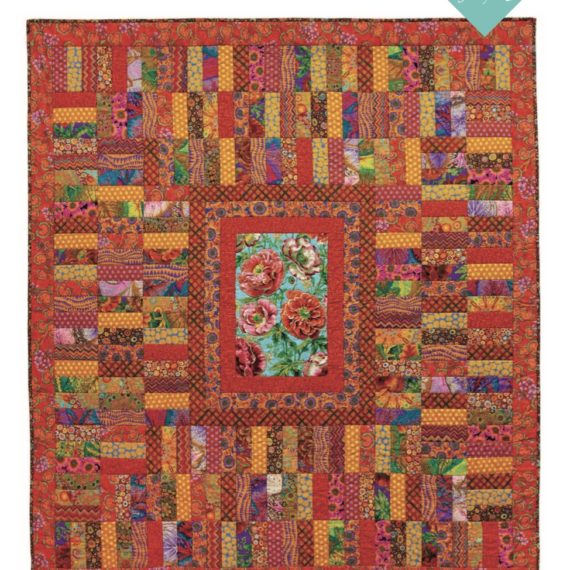 Topiary Quilt Kit by Kaffe Fassett - Petting Fabric