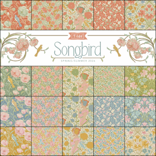 Tilda Songbird Half Yard Bundle (20 pcs) - Petting Fabric
